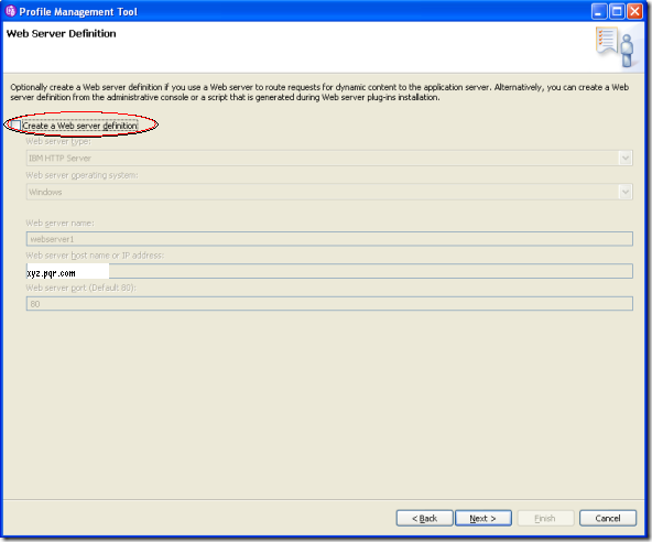 WAS - WebSphere Application Server : How to Customize Profile for ...